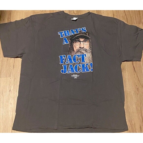 Delta | Shirts | Thats A Fact Jack Duck Dynasty Mens Tshirt Size 3xl ...